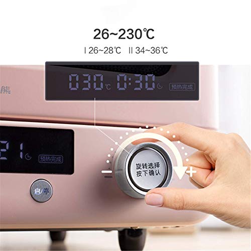 Oven Built in Electric Single Oven Stainless Steel Premium Convection Halogen Oven Cooker Mini Oven and Grill Ideal for Roasting,Baking (2) (2)