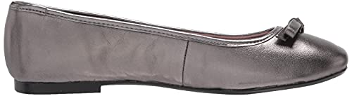 Ted Baker Women's NORAIH Ballet Flat, Gunmetal, 10