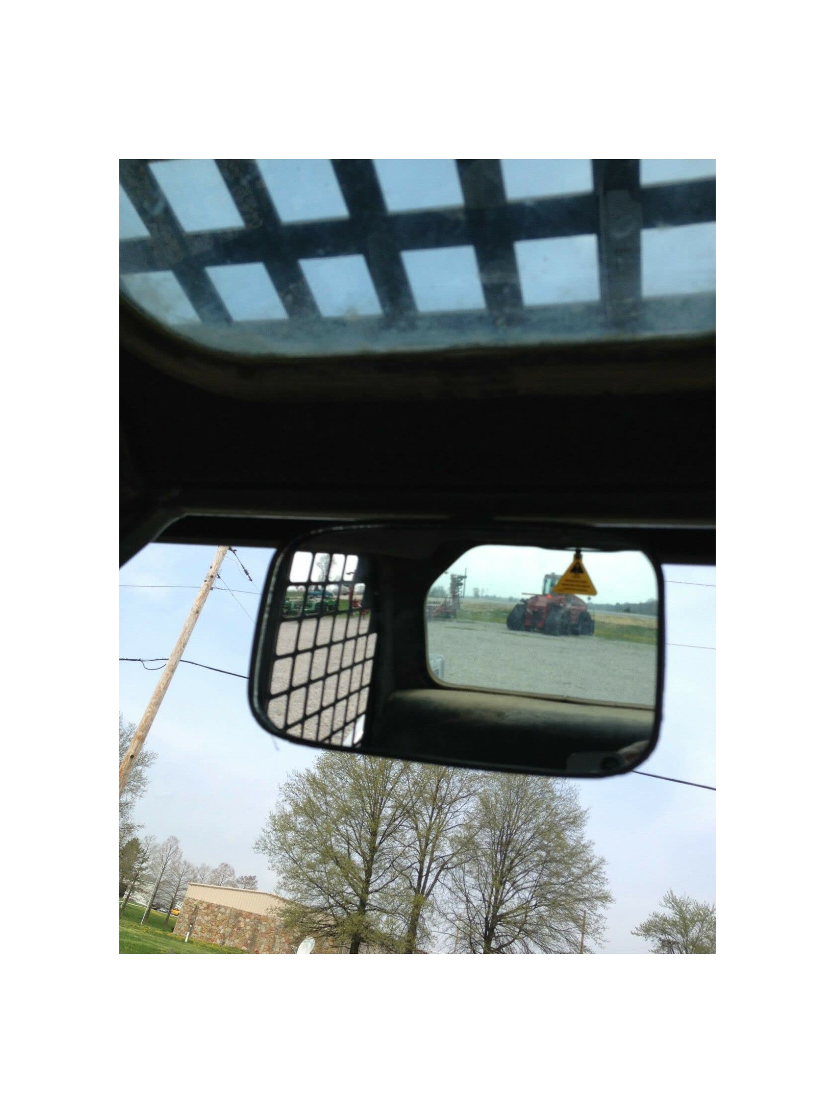 PartsDoc Universal Rearview Mirror for Skid Steer Such as forCase BobCatt forMustang Catt SS100
