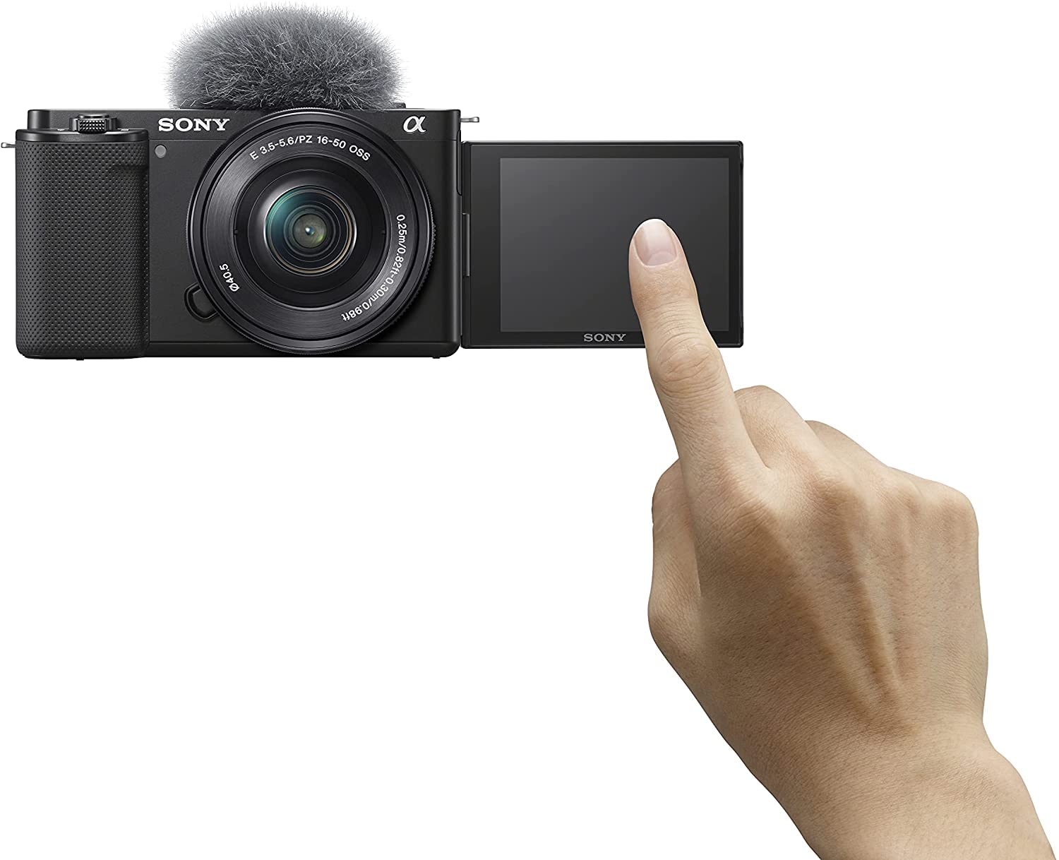 Sony Alpha ZV-E10 Mirrorless Vlog Camera & 16-50mm Lens Bundle with Water Resistant Bag, Flexible Tripod + More | Sony ZV-E10
