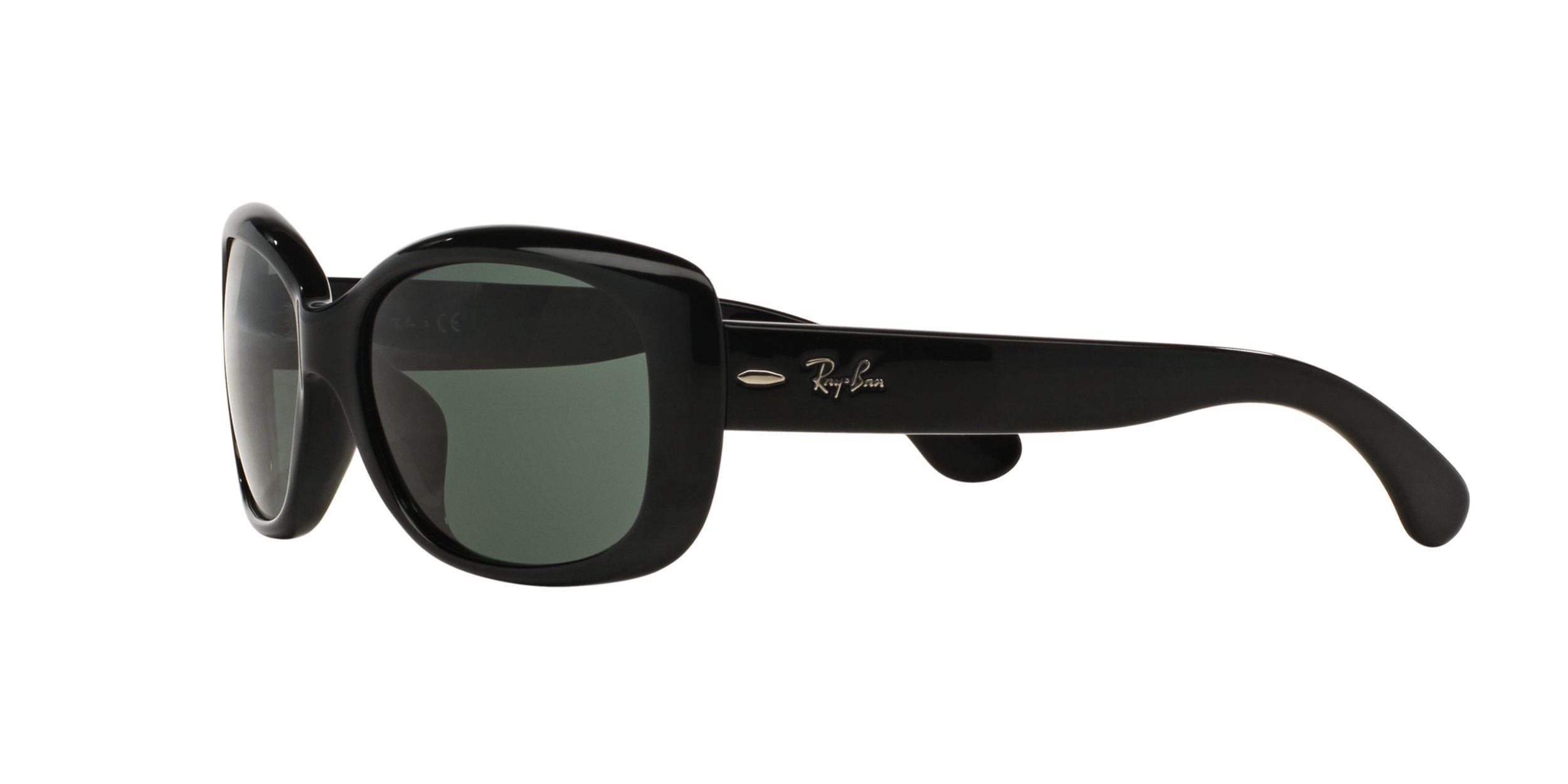 Ray-Ban Women's Rb4101f Jackie Ohh Low Bridge Fit Butterfly Sunglasses, Havana/Pink Gradient Dark Brown, 58 mm