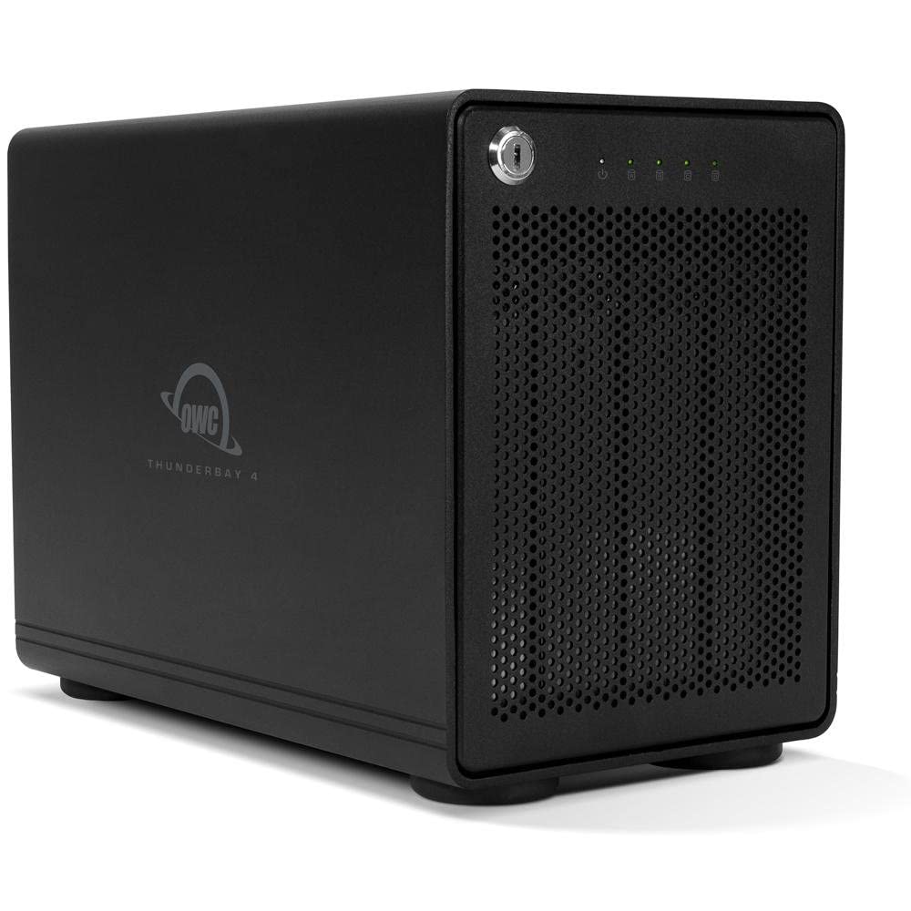 OWC 56TB ThunderBay RAID 5 4-Drive HDD External Storage Solution with Dual Thunderbolt 3 Ports