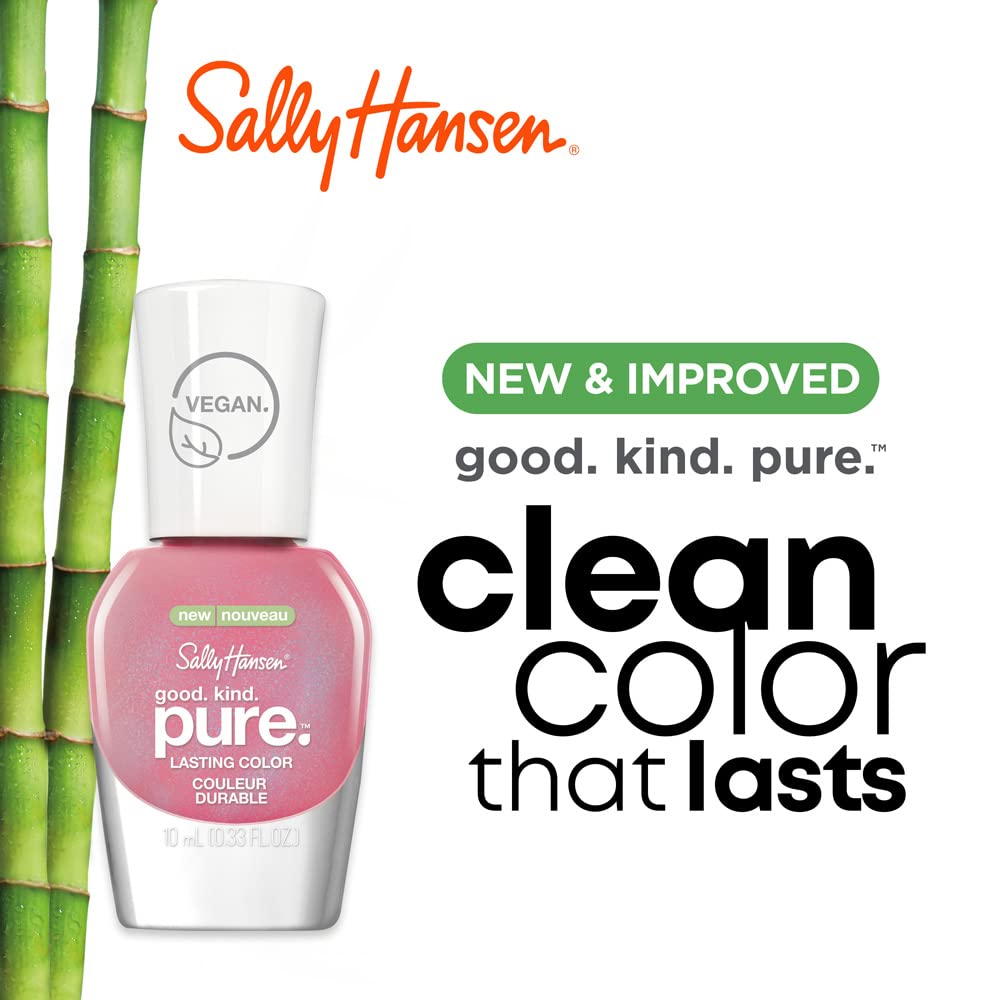 Sally Hansen Good.kind.pure. Nail Color, Mint Refresh.33 Fl Ounce, Packaging May Vary
