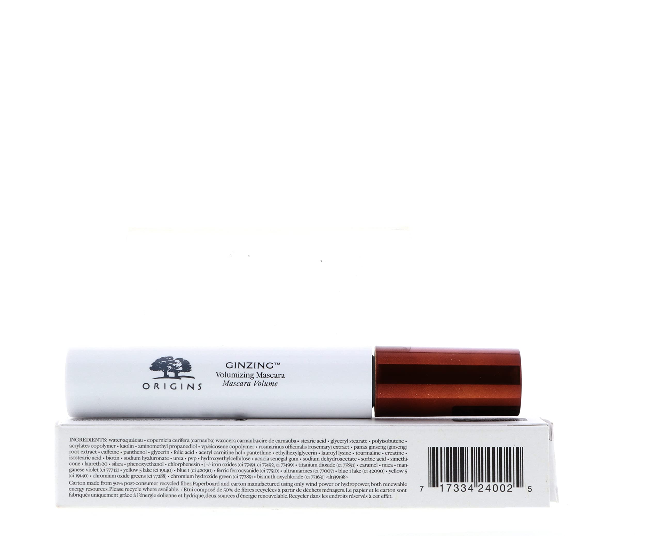 Origins GinZing Brightening Mascara To Lengthen & Lift, Black, 14 ml