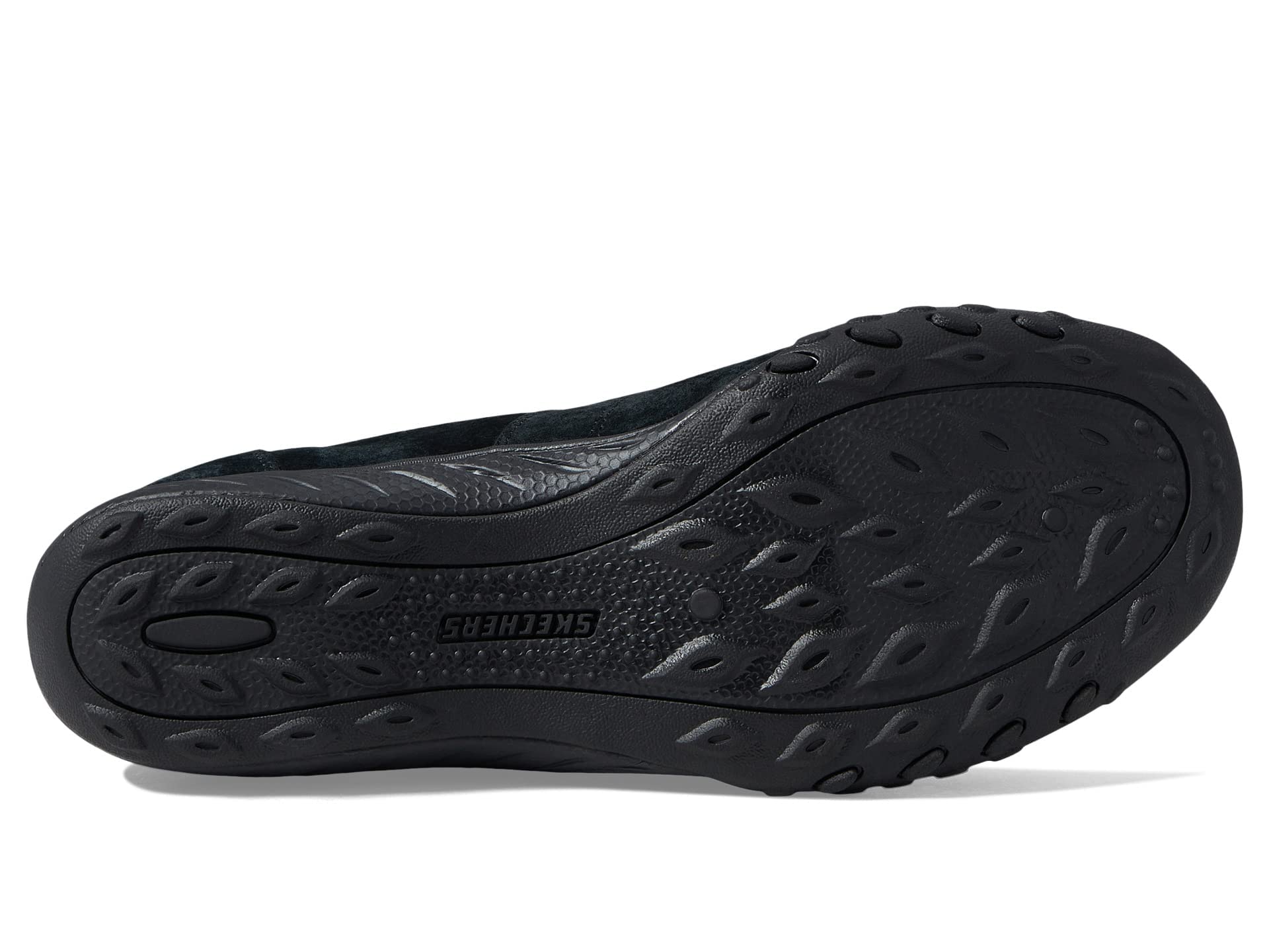 Skechers Women's Breathe Easy-Kindred Loafer, Black, 8.5
