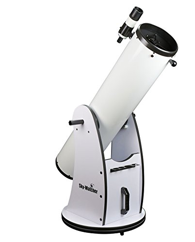 Sky Watcher Classic 200 Dobsonian 8-inch Aperature Telescope β Solid-Tube β Simple, Traditional Design β Easy to Use, Perfect for Beginners, White (S11610)