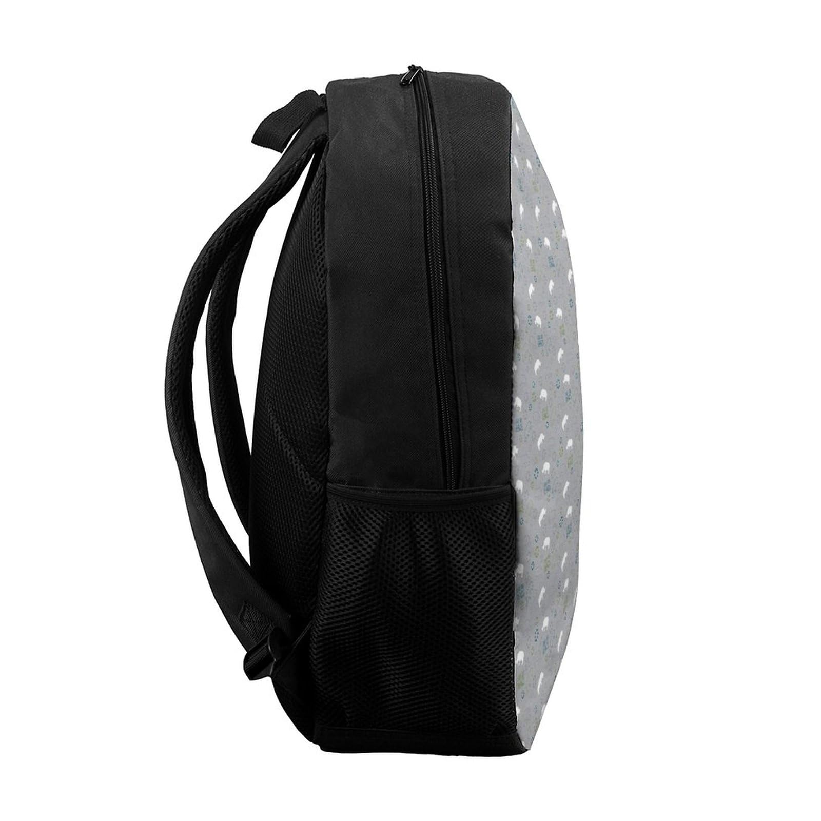 Save Our Rhinos Travel Backpack Casual 17 Inch Large Daypack Shoulder Bag with Adjustable Shoulder Straps