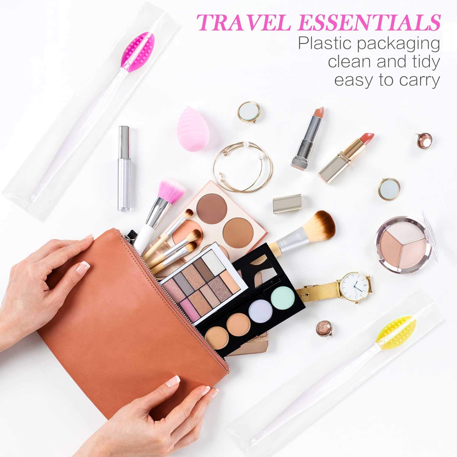 Silicone Exfoliating Lip Brush Double-sided Lip Brush Soft Cleaning Lip Brush Beauty Tool for Smoother Skin and Fuller Lip Appearance, 6 Colors (24)