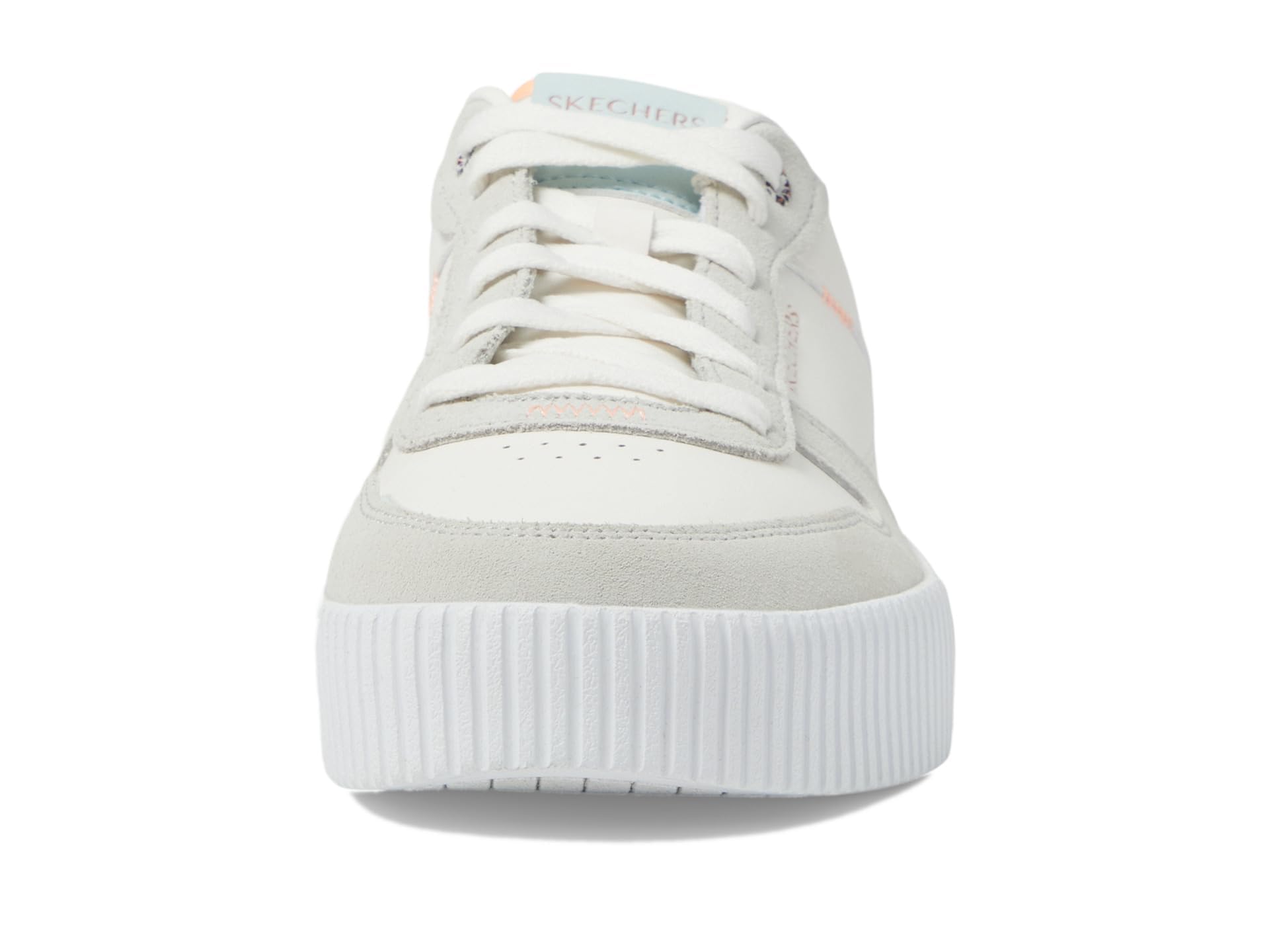 Skechers Women's Jade-Feline Instinct Sneaker, Natural/Mulit, 9.5