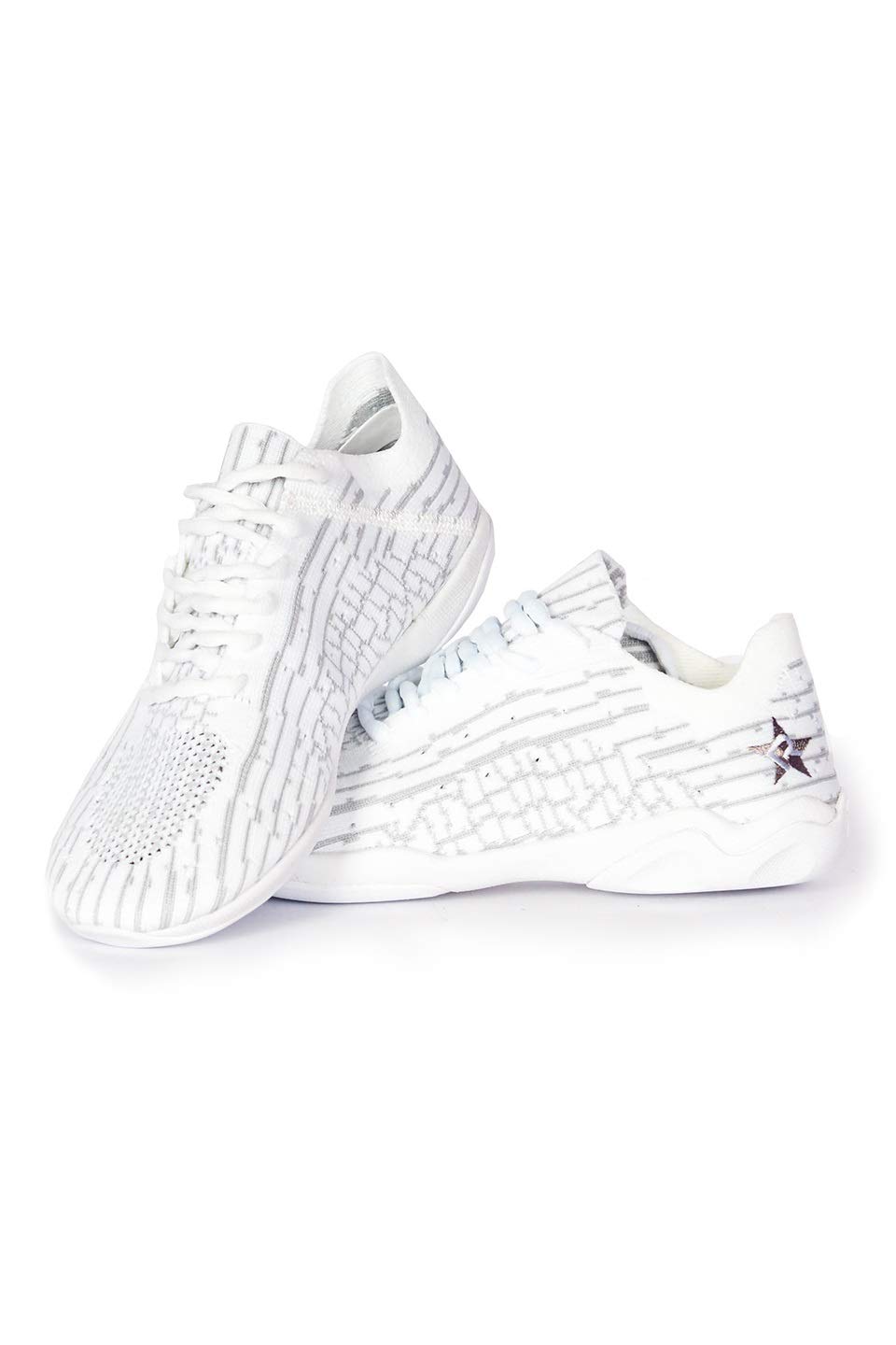 Rebel Athletic Revolt White Cheer Shoe, White, 12 Big Kid
