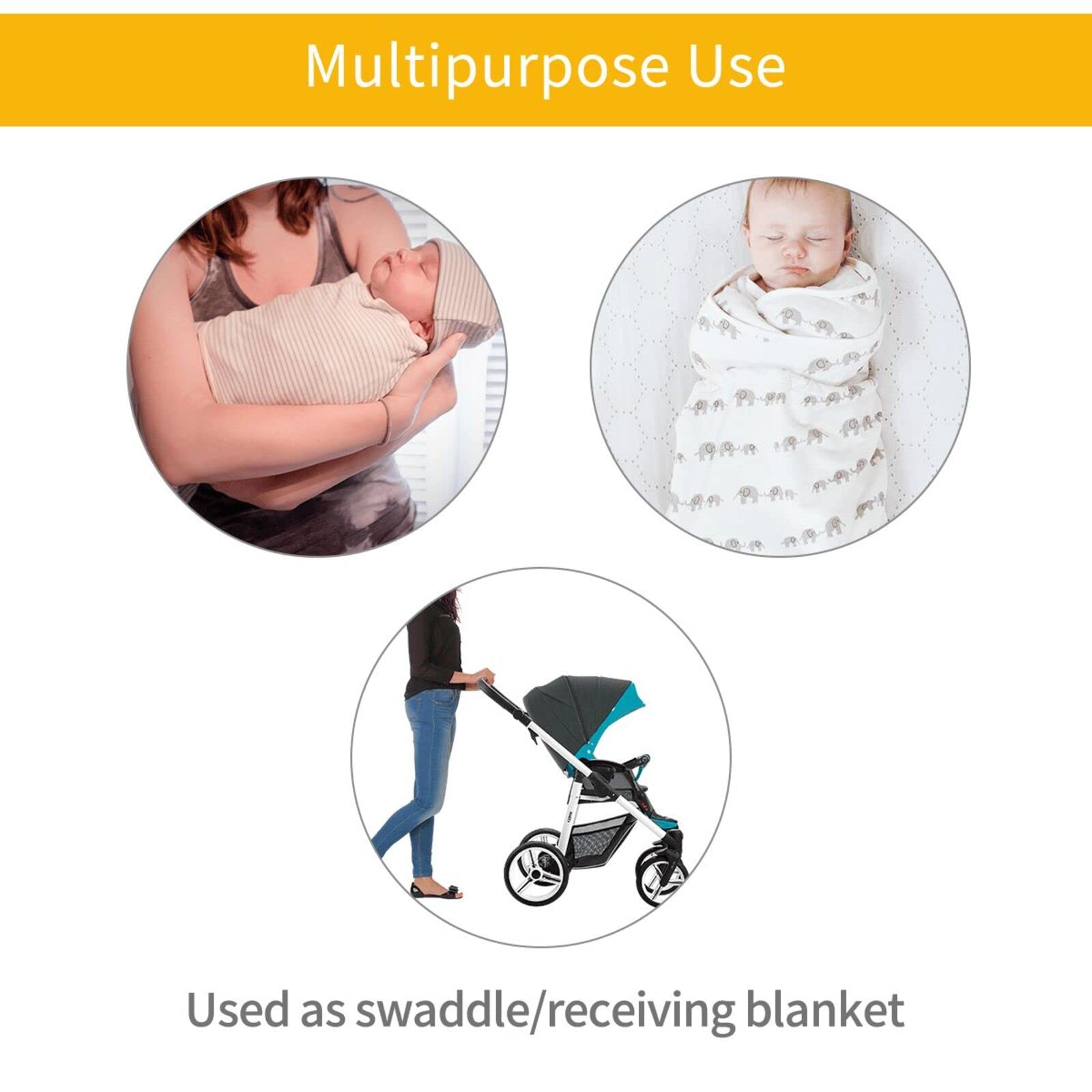 Space Baby Stuff Galaxy Swaddle with Beanie Set, Soft and Stretchy Baby Constellation Baby Swaddles Warp Blanket Swaddle Sack for Boy and Girl Gift
