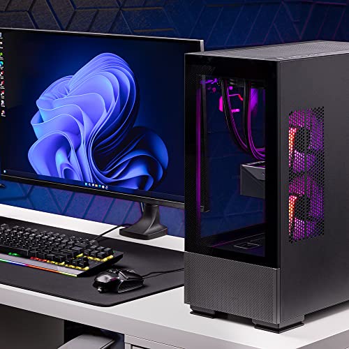 Skytech Gaming Azure Gaming PC Desktop β Intel Core i9 13900K 3.0 GHz, NVIDIA RTX 4090, 2TB NVME Gen4 SSD, 64GB DDR5 RAM RGB, 1000W Gold PCIE 5.0 PSU, 360mm AIO, 11AC Wi-Fi, Windows 11 Home 64-bit