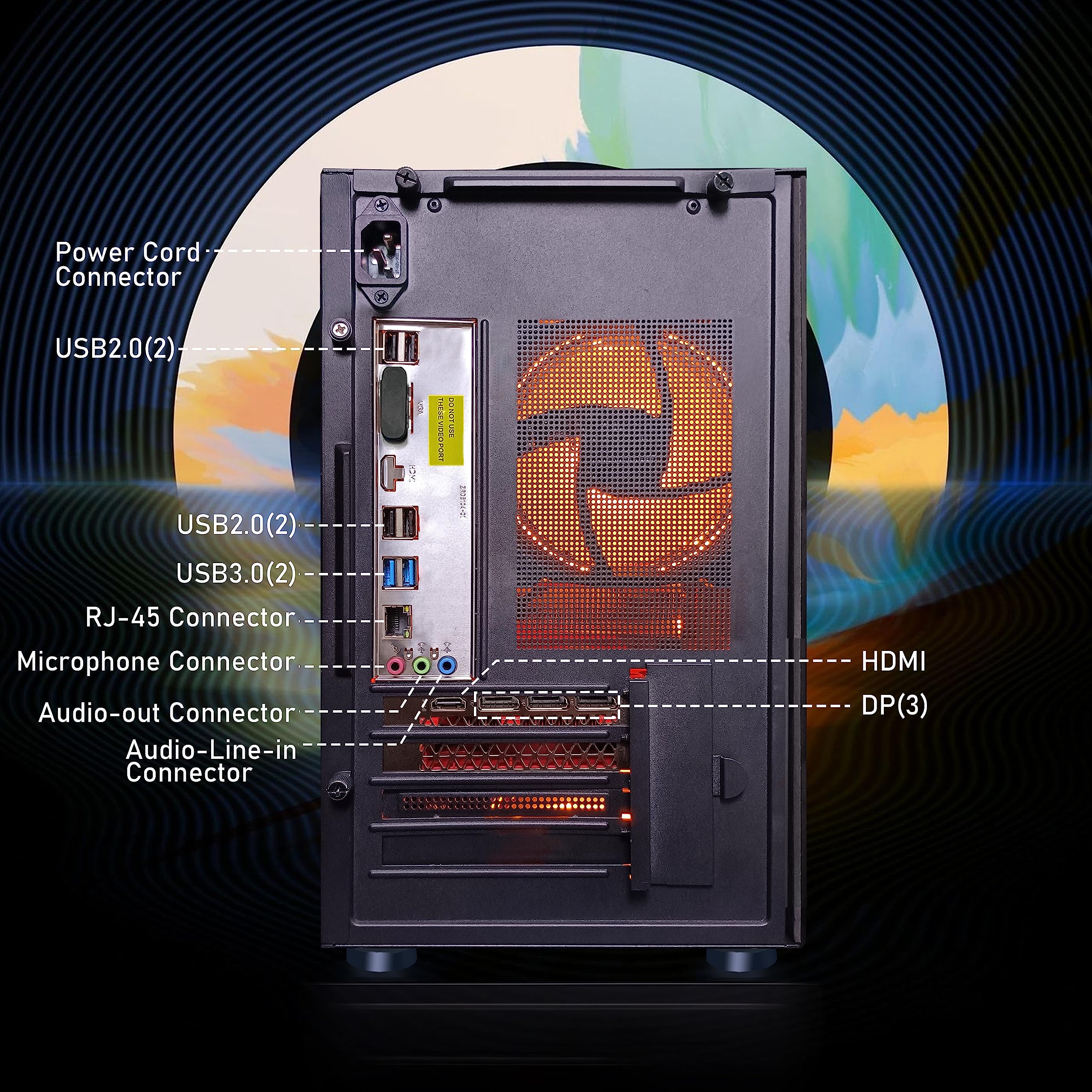 STGAubron Gaming Desktop PC,Intel Core i7-11700KF up to 5.0G,32G DDR4,2T SSD,GeForce RTX 3060 12G GDDR6,600M WiFi,BT 5.0,RGB Fan x 6,RGB Keyboard&Mouse,RGB Mouse Pad,W11H64