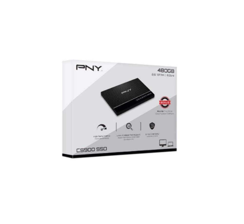 PNY CS900 480GB 2.5" Sata III Internal Solid State Drive (SSD) (SSD7CS900-480-RB) Bundle with (1) Everything But Stromboli Magnetic Screwdriver