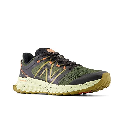 New Balance Men's Fresh Foam Garoe V1 Trail Running Shoe, Kombu/High Desert/Cayenne, 13 X-Wide