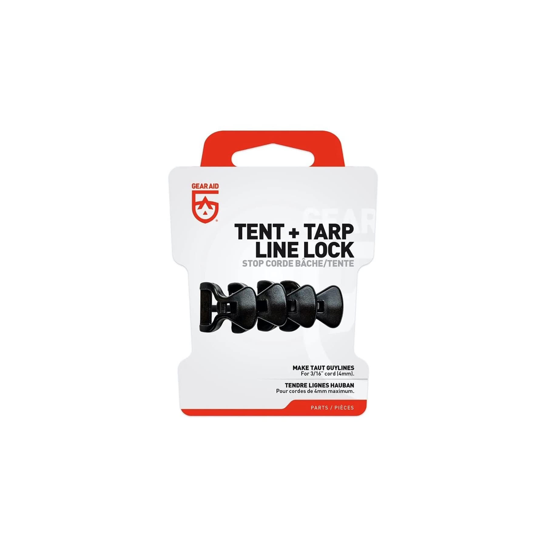 Pack of 12 Tent Line and Tarp Tie Down Clip Secure Line Locks Heavy Duty Camping Outdoor Gear