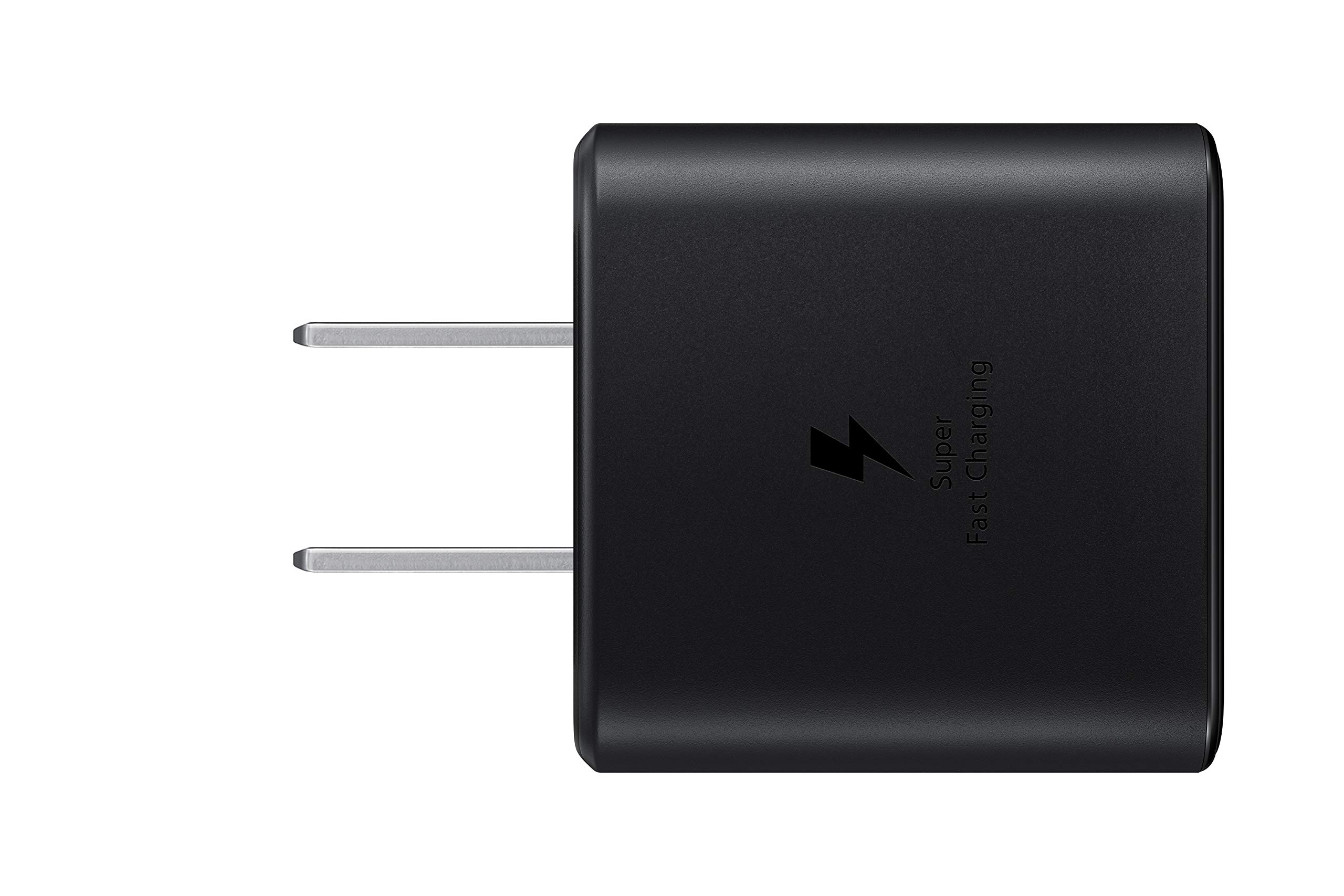 SAMSUNG 45W Wall Charger USB Type C Adapter w/ Cable, Super Fast Charging Block for Galaxy Phones and Devices, US Version w/ Warranty, Black