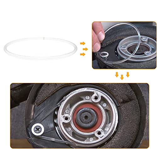 ZFZMZ N372461/N430442 Replacement Random Orbit Sander Belt For DCW210 DWE6420 DWE6421 DWE6423K 9033739 (Set of 5)