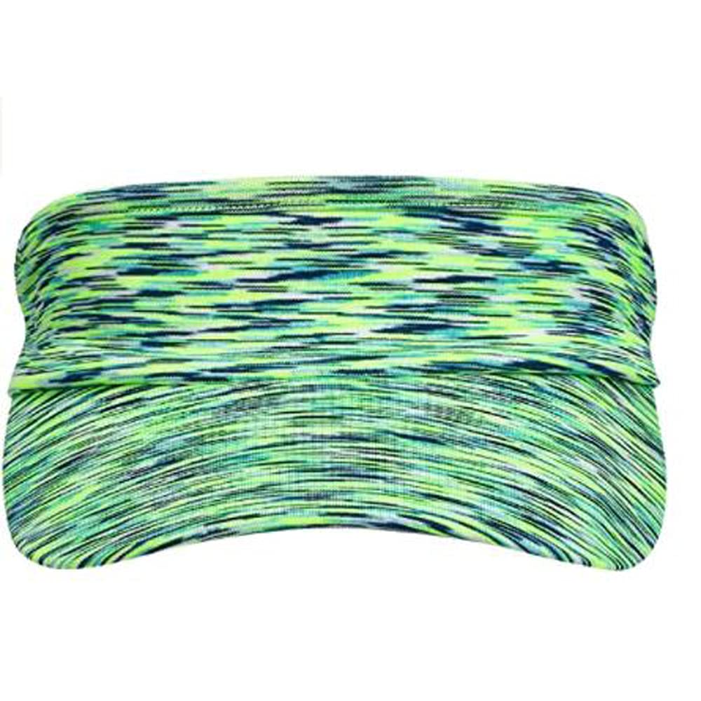 Thion Women Men Sun Visor Hat Adjustable Sports Golf Tennis Cycling Running Jogging Yoga Hat (Green), One Size