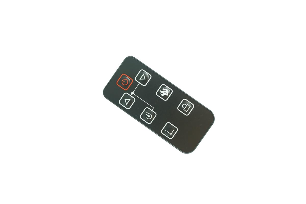 Remote Control for FEBO E3001 FEB-1 14IN-28-078 ZHS-32-D ZHS-23-B 15IN-23-094 384-16A-20-21 LED 3D Flame Electric Infrared Fireplace Space Heater