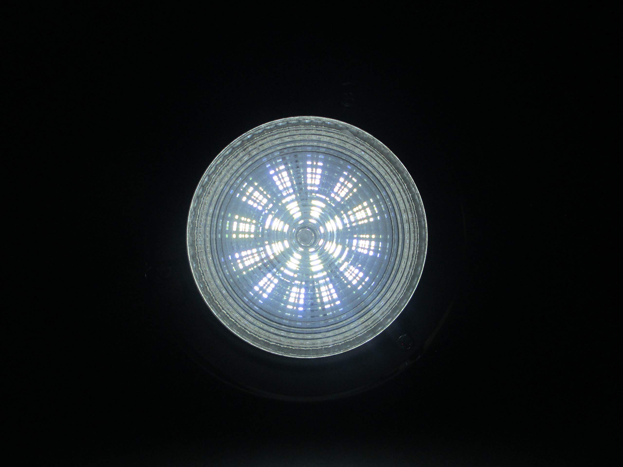 Pactrade Marine Dome Light 12V - 3-Inch Lens, Cool White LED | Stainless Steel Boat Light with Built-In Rocker Switch, Surface Mount | RV, Trailer, Boat Interior Lights, Marine Lights