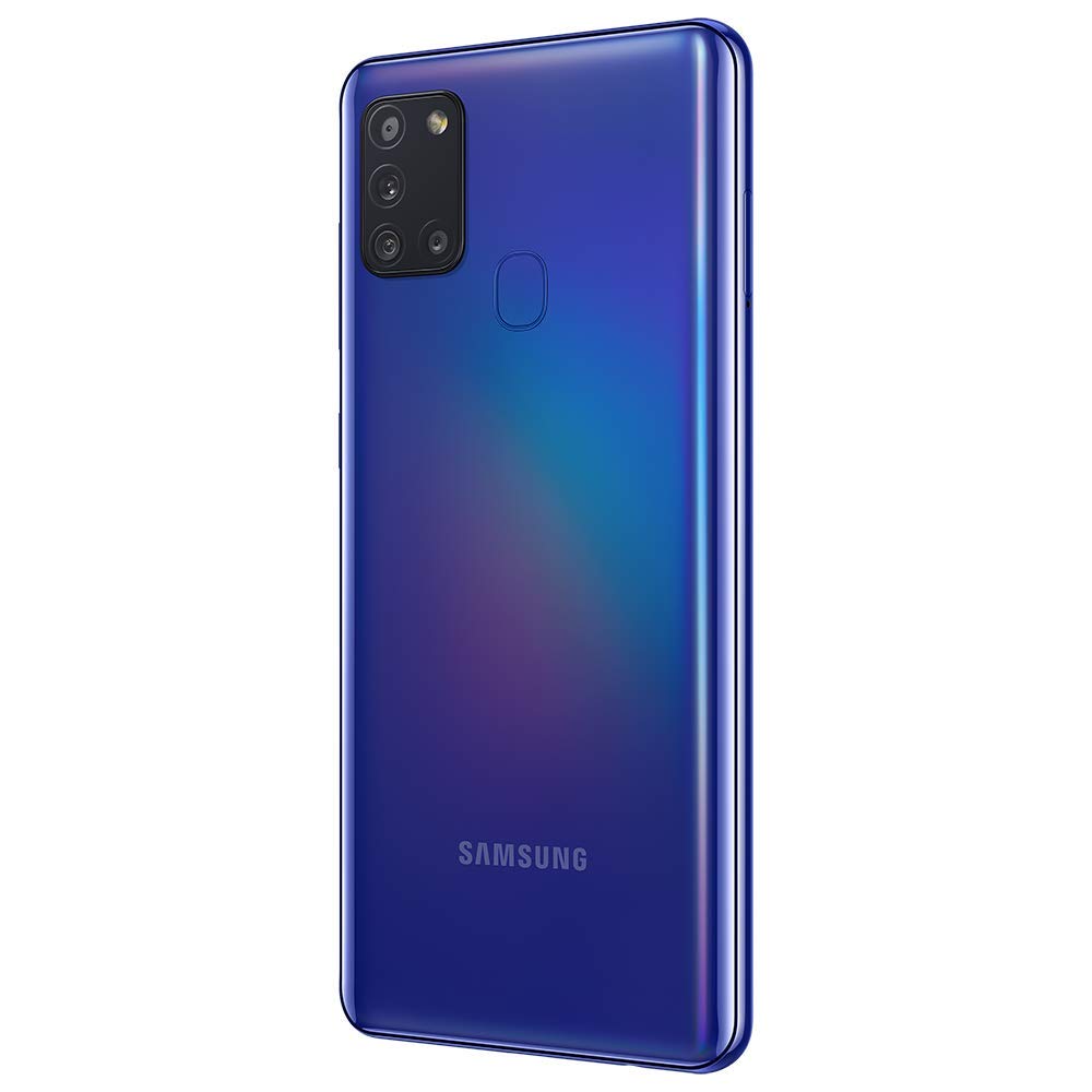Samsung Galaxy A21s A217M 64GB Dual SIM GSM Unlocked Android Smartphone (International Variant/US Compatible LTE) - Blue