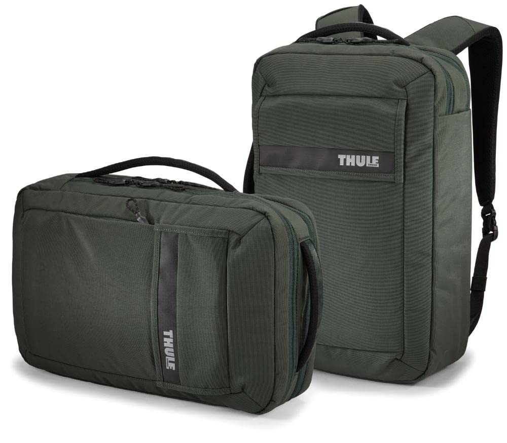 THULE(スーリー) Suree 3204491 Paramount Convertible Backpack, Capacity: 3.6 gal (16 L), Can Store Laptops, Racing Green