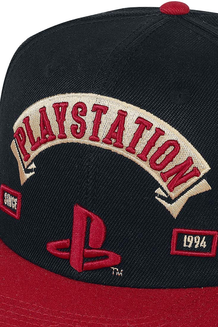 Playstation Baseball Cap Since 1994 Biker Logo Official Black Snapback Size One Size