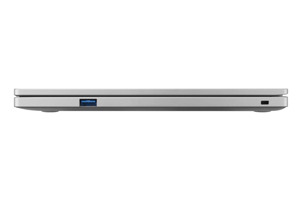 SAMSUNG Galaxy Chromebook 4 11.6β 64GB Laptop Computer w/ 4GB RAM, Gigabit WiFi, HD Intel Celeron Processor, Compact Design, Military Grade Durability, Silver (Renewed)