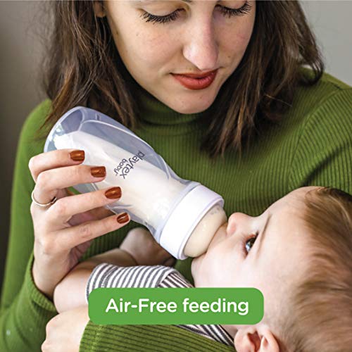 Playtex Baby Nurser Reusable Silicone PODS, Breastmilk Storage & Air-Free Feeding, 6 Ounce, 6 Count