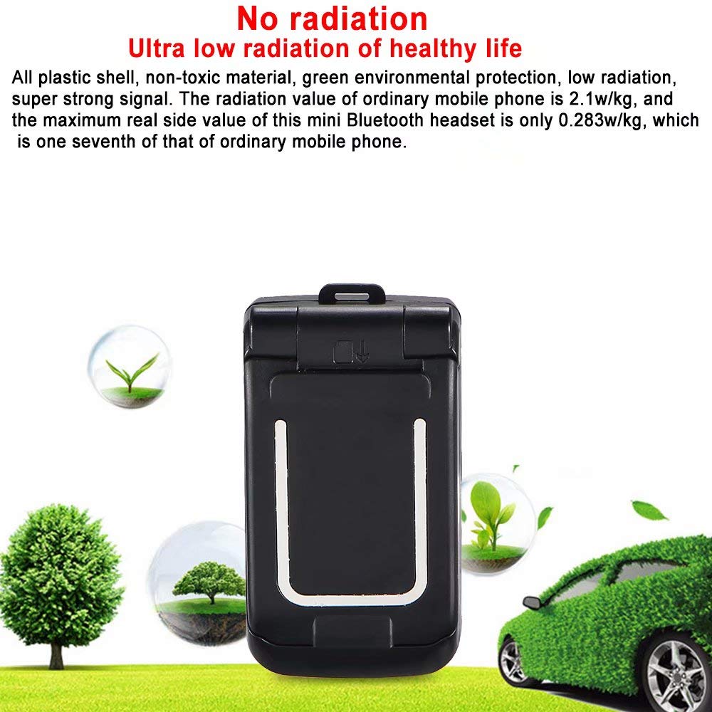 Paddsun Unlocked Cellphone J9 Black World Mini Smallest Flip Mobile Phone Finger Size