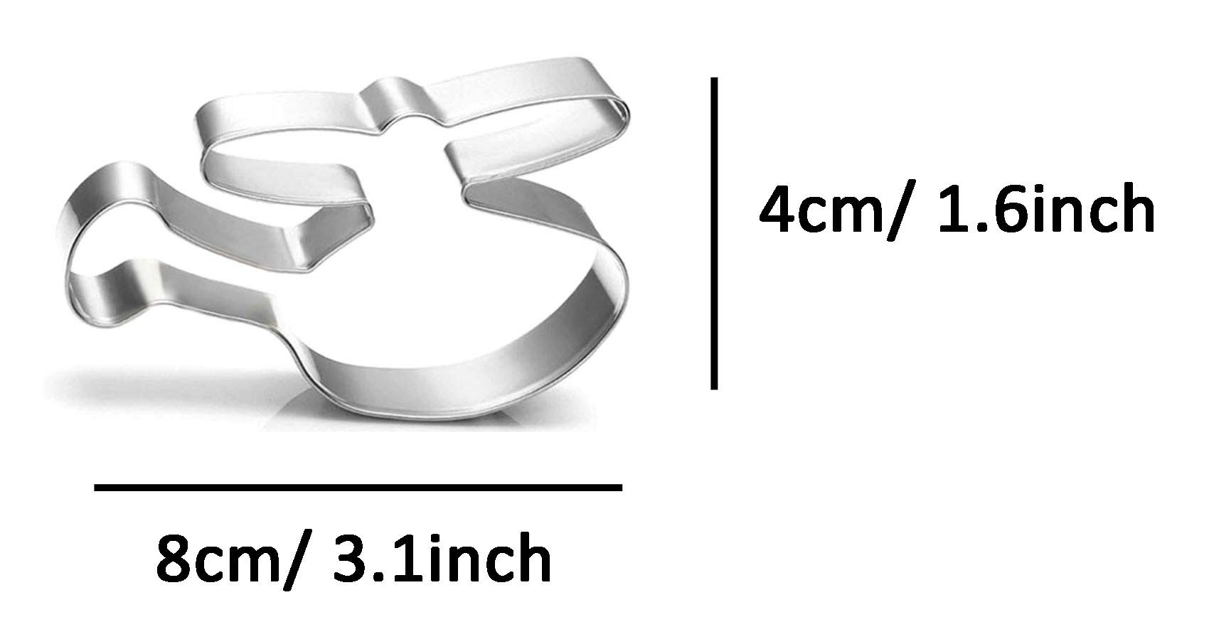 ZDYWY Helicopter Airplane Shaped Cookie Cutter