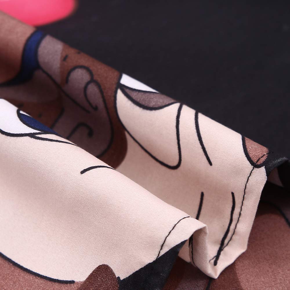 SDIII 4PCS Dog Twin Sheets Set, Bed in a Bag Pug Sheets Set Twin, Soft Microfiber, Cute Sheets Set for Kids Boys, Girls and Teens, Twin