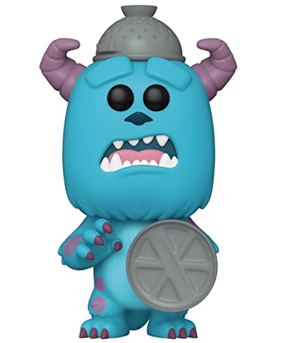 POP Disney Pixar: Monsters Inc. 20th - Sulley with Lid Funko Pop! Vinyl Figure (Bundled with Compatible Pop Box Protector Case), Multicolored, 3.75 inches