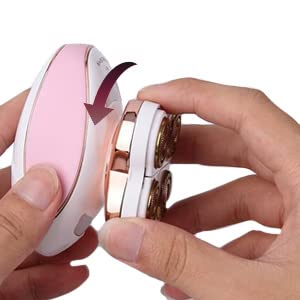 Replacement Head for Finishing Touch Flawless Legs Hair Remover for Women, Rose Gold