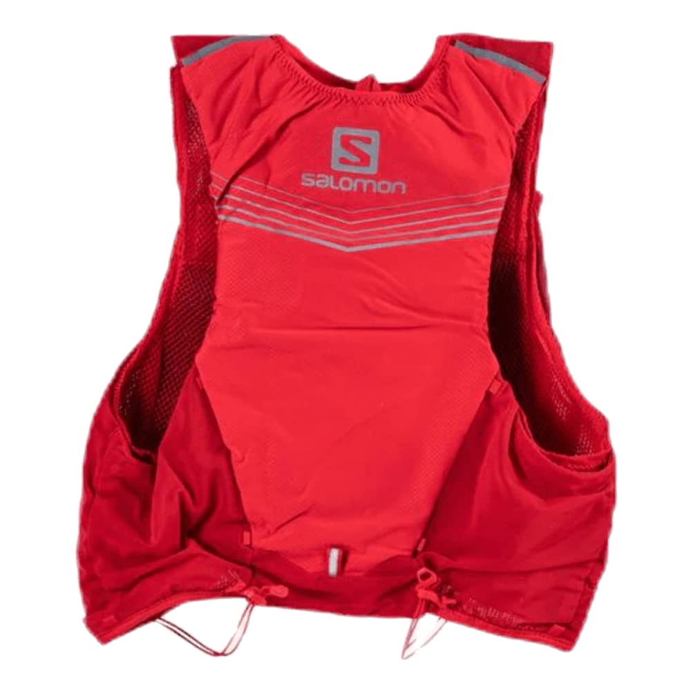 Salomon Advanced Skin 5 Set Unisex Trail Running Vest Backpack, Goji Berry, Small