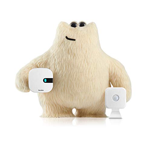 Sensibo Air & Room Sensor Bundle - Energy Efficient Room AC Monitor to Sense Room Activity, Auto On/Off Energy Saver. Google, Alexa, Apple HomeKit & Siri Ready. Works with Any RC Air Conditioner.