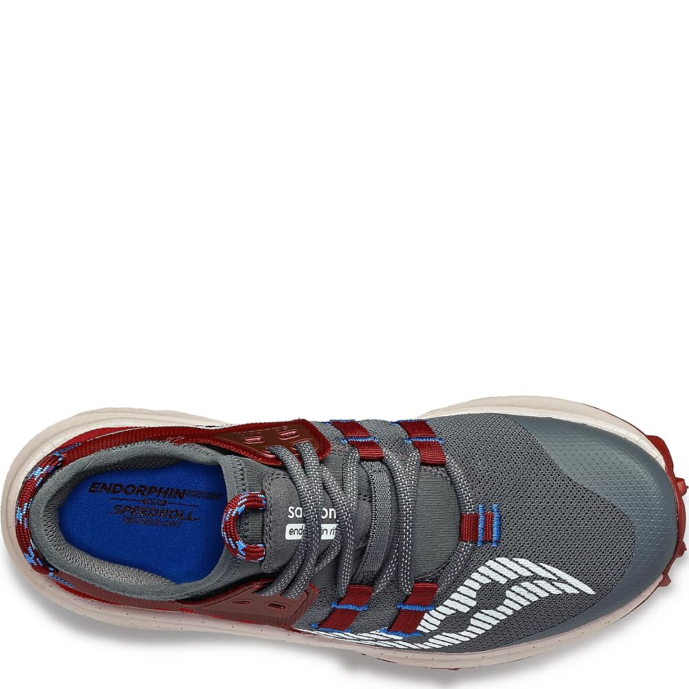 Saucony Women's Endorphin RIFT Hiking Shoe, Shadow/Smoke, 11.5