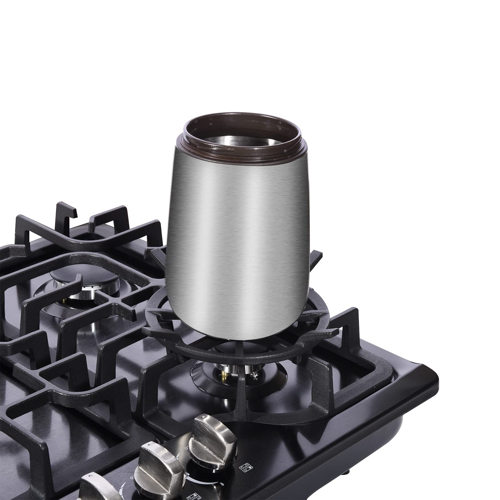 Wok Ring, Non Slip Cast Iron Stove Wok Support Ring for Kitchen Gas Cooktop Pot Rack Stove Rack Ring Pan Holder Stand
