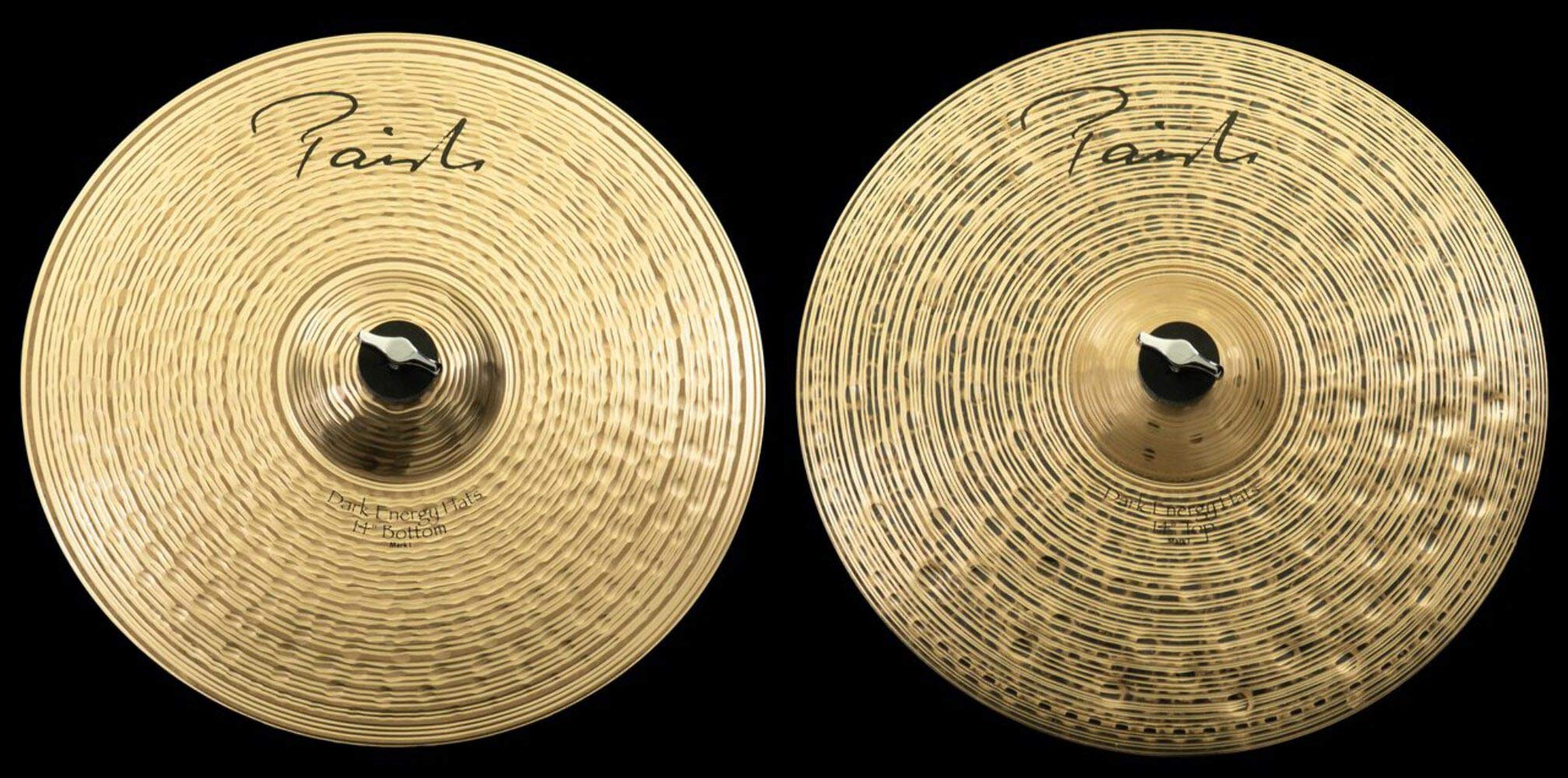 Paiste 14" Dark Energy Mark I Hi-Hat Pair