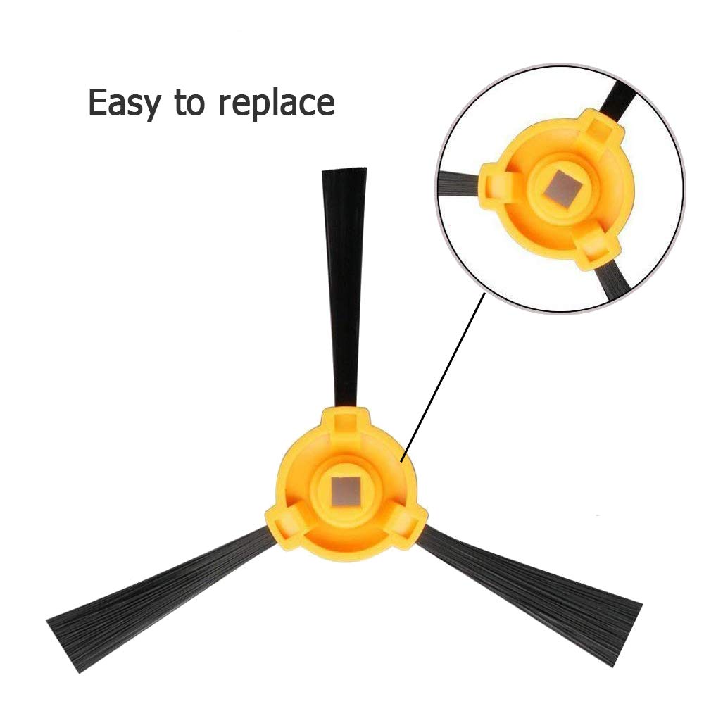 Replacement Parts Compatible with EcoVacs Deebot 500, N79,N79S, N79W, N79SE Robotics Vacuum Cleaner Kit (Pack of 16)