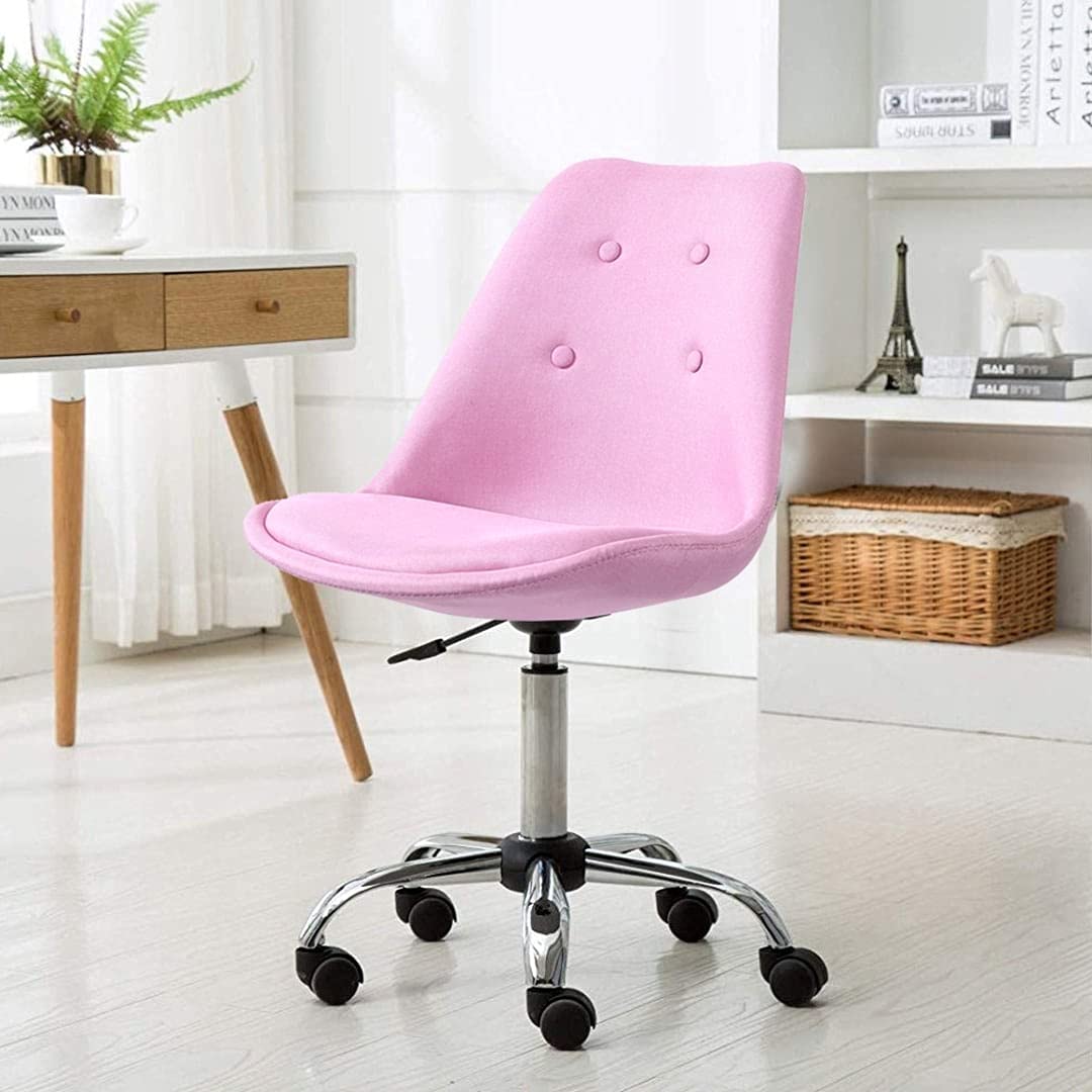 Porthos Home Porthos Swiveling Upholstered Home Office Chair Blue