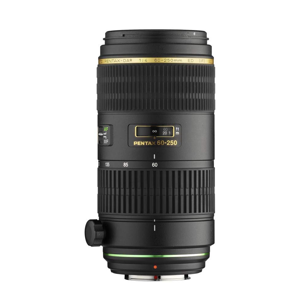 Pentax SMC DA* 60-250mm f/4 ED IF SDM Telephoto Zoom Lens w/ Case for Pentax Digital SLR Cameras