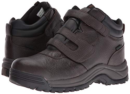 Propét Men's Cliff Walker Strap Hiking Boot, Bronco Brown, 13 XX-Wide