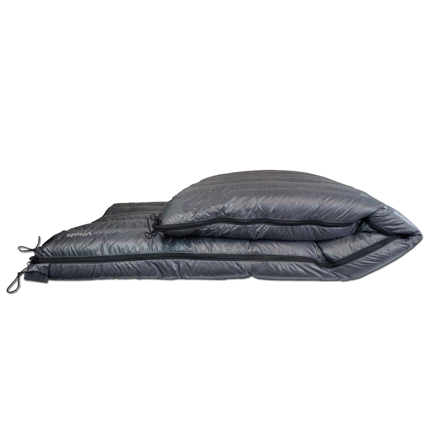 Outdoor Vitals Aerie 0 15 30 45 degree Down Underquilt 800+ Fill Power Starting just over 2 lbs. Sleeping Bag w/LoftTek Options