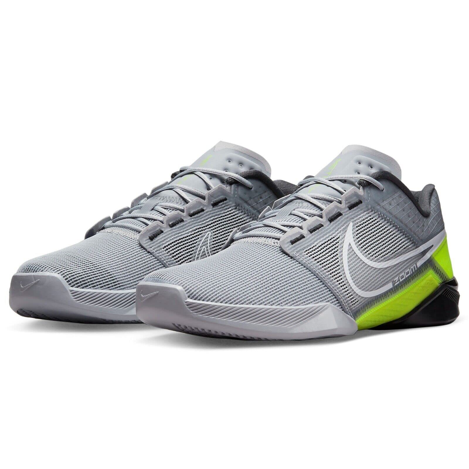 Nike Zoom Metcon Turbo 2 Wolf Grey/Volt/Black/White DH3392-001 Men's Training Shoes (us_Footwear_Size_System, Adult, Men, Numeric, Medium, Numeric_14)