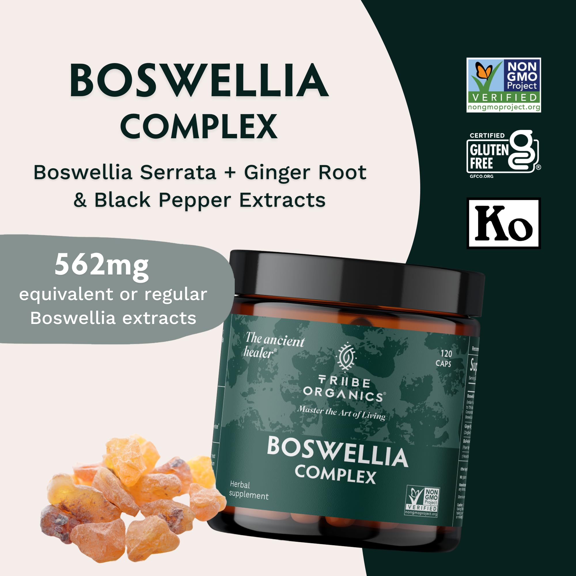 Resilience Duo - Turmeric Curcumin C3 Complex + Boswellin Super + Ginger + Bioperine