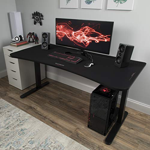 RESPAWN RSP-1063 Table Mouse Pad, Gaming Computer Desk, 63 in, Black