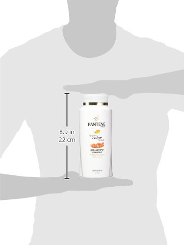 Pantene Radiant Color Shine Shampoo 25.4 Fl Oz (Pack of 3)