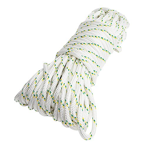 Portable Winch Rope - 164ft.L x 1/2in. Dia. 8,100 lbs. Tensile Strength, Model Number PCA-1215M